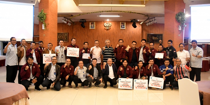 5 Tim Inovasi Semen Padang Raih Predikat Tertinggi IQPC 2022